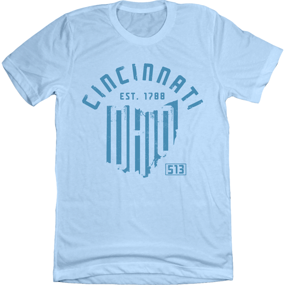 513 Cincinnati, Ohio Est. 1788 Tee | Cincy Shirts