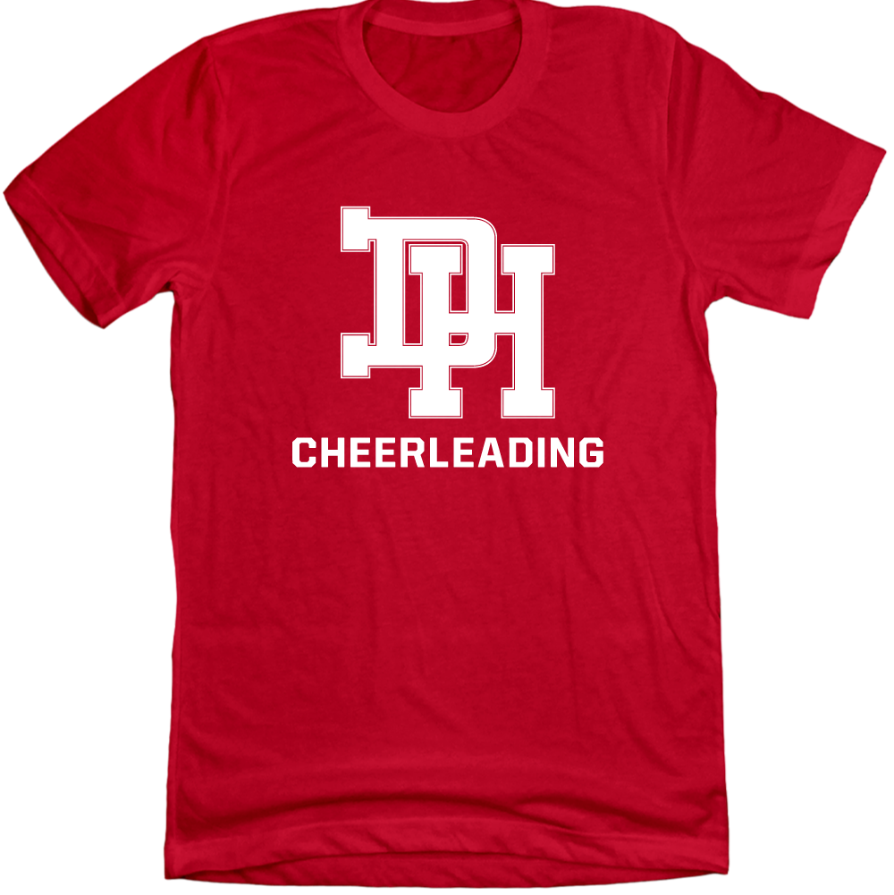 Dixie Heights Cheerleading Interlocking DH All White | Dixie Heights HS ...