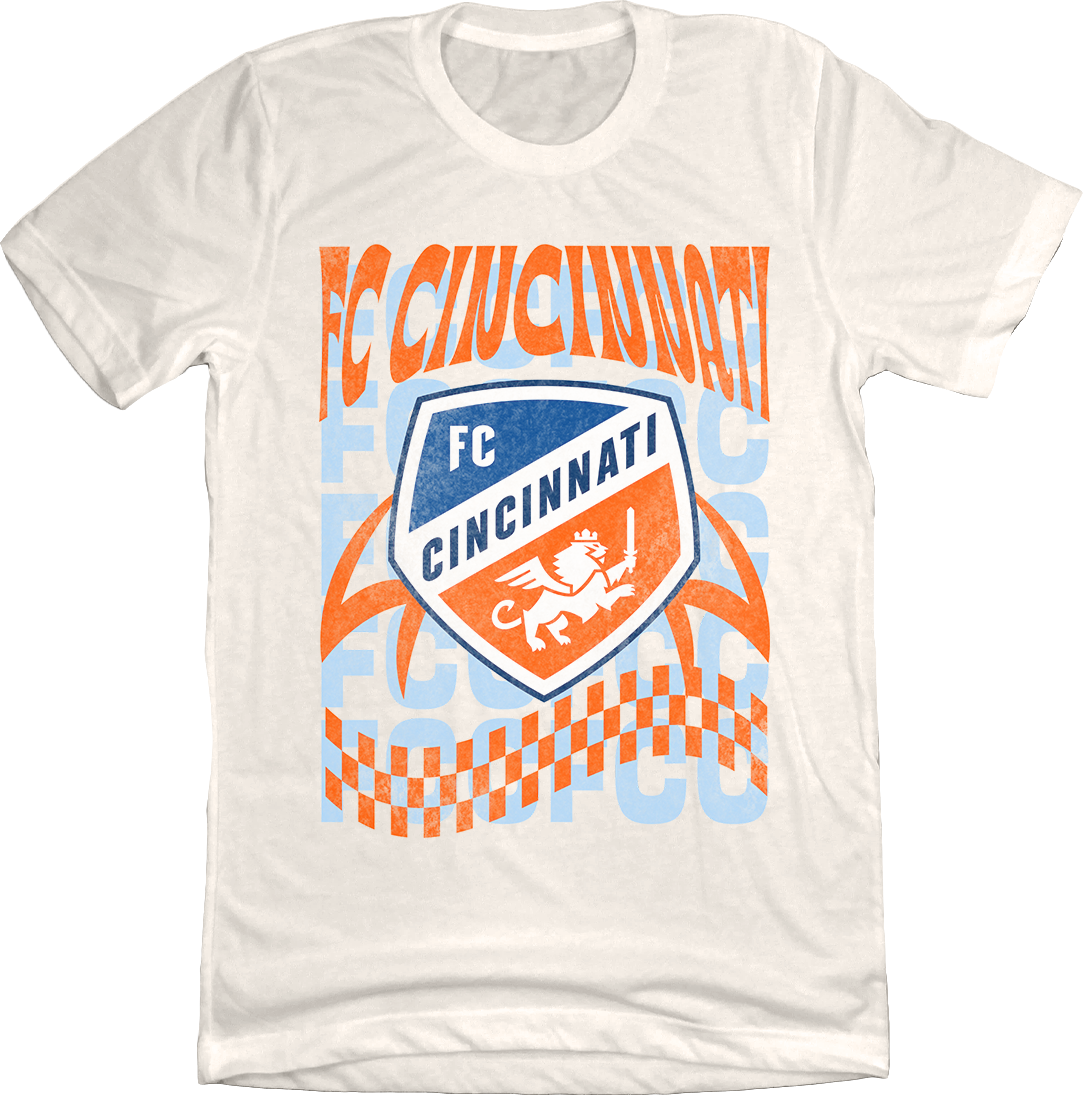 FC Cincinnati Shield Vibes Tee | Official Soccer Gear | Cincy Shirts