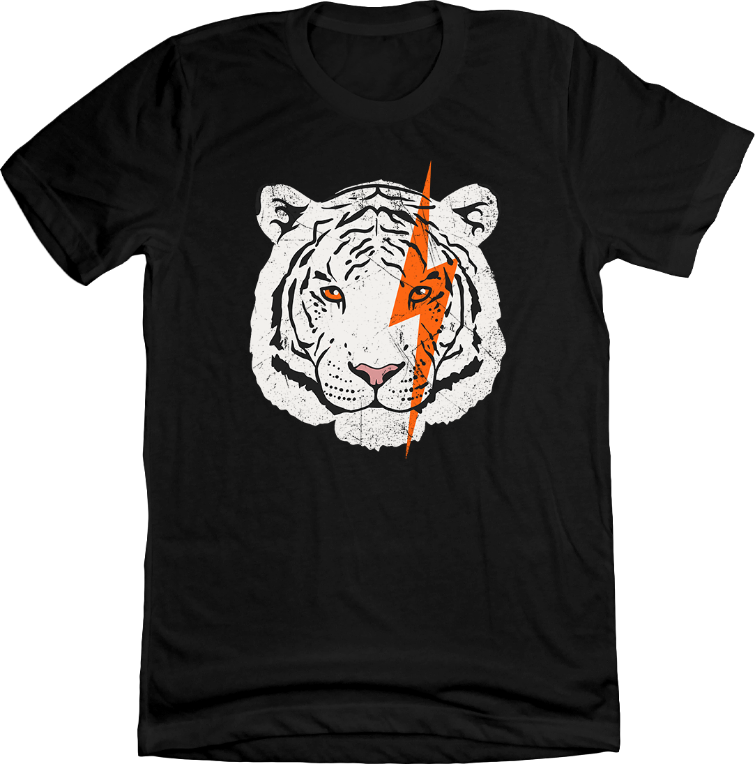 Lightning Tiger Tee | Cincinnati Football Apparel | Cincy Shirts