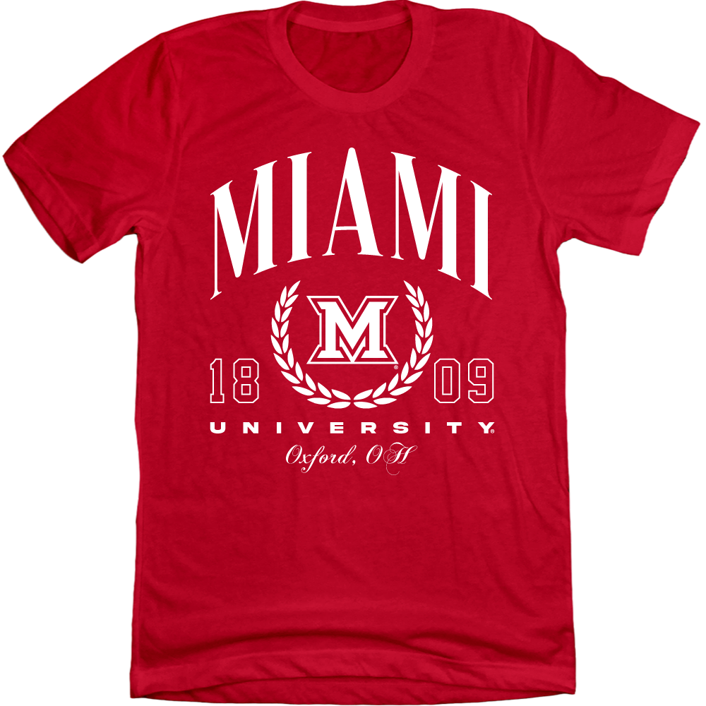 Miami University Classic Varsity T-shirt | Miami University Apparel ...