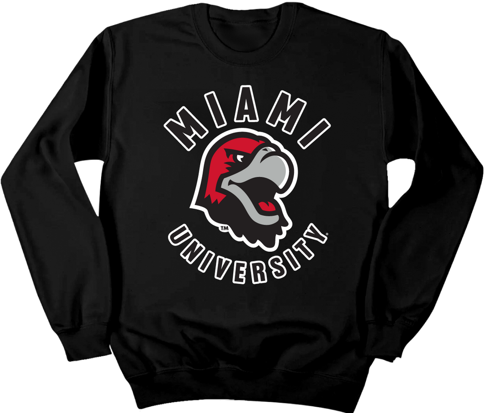Redhawk Cartoon Logo | Official Miami University Apparel | Cincy Shirts