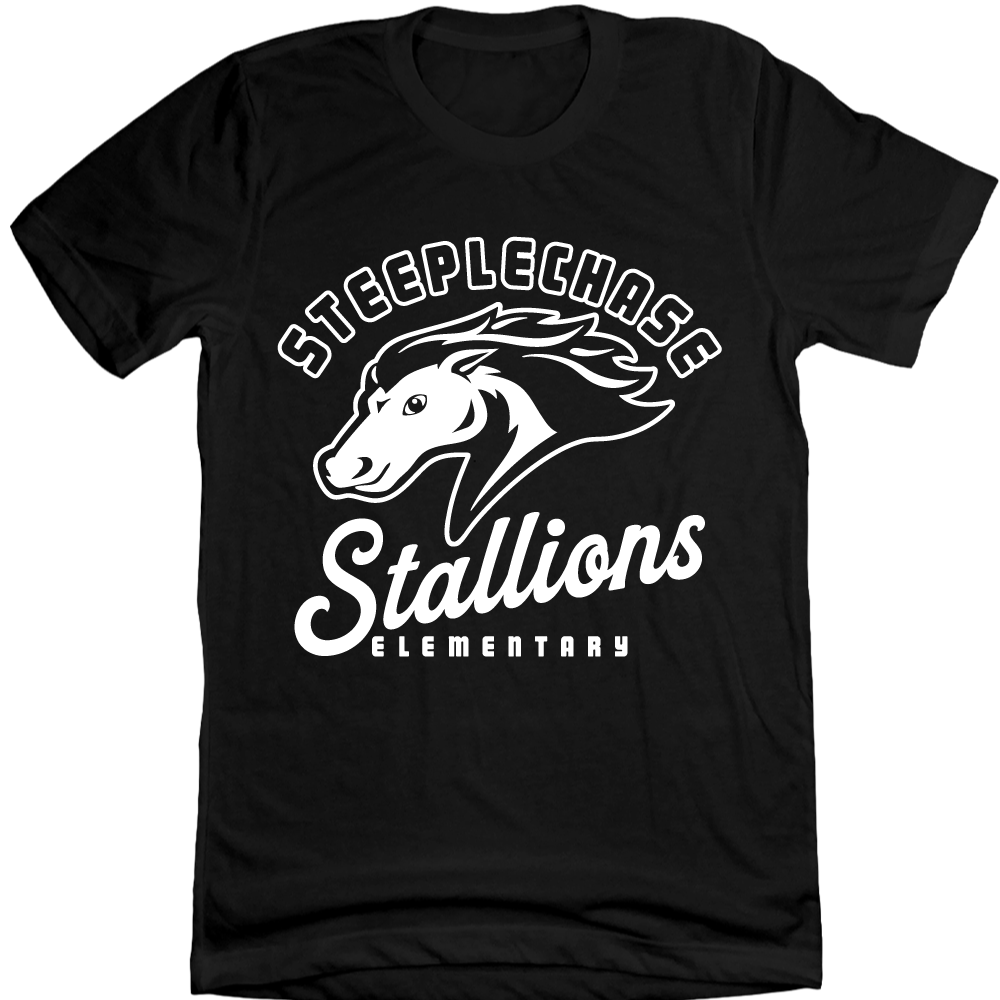 Steeplechase Stallions Script | Cincy Shirts