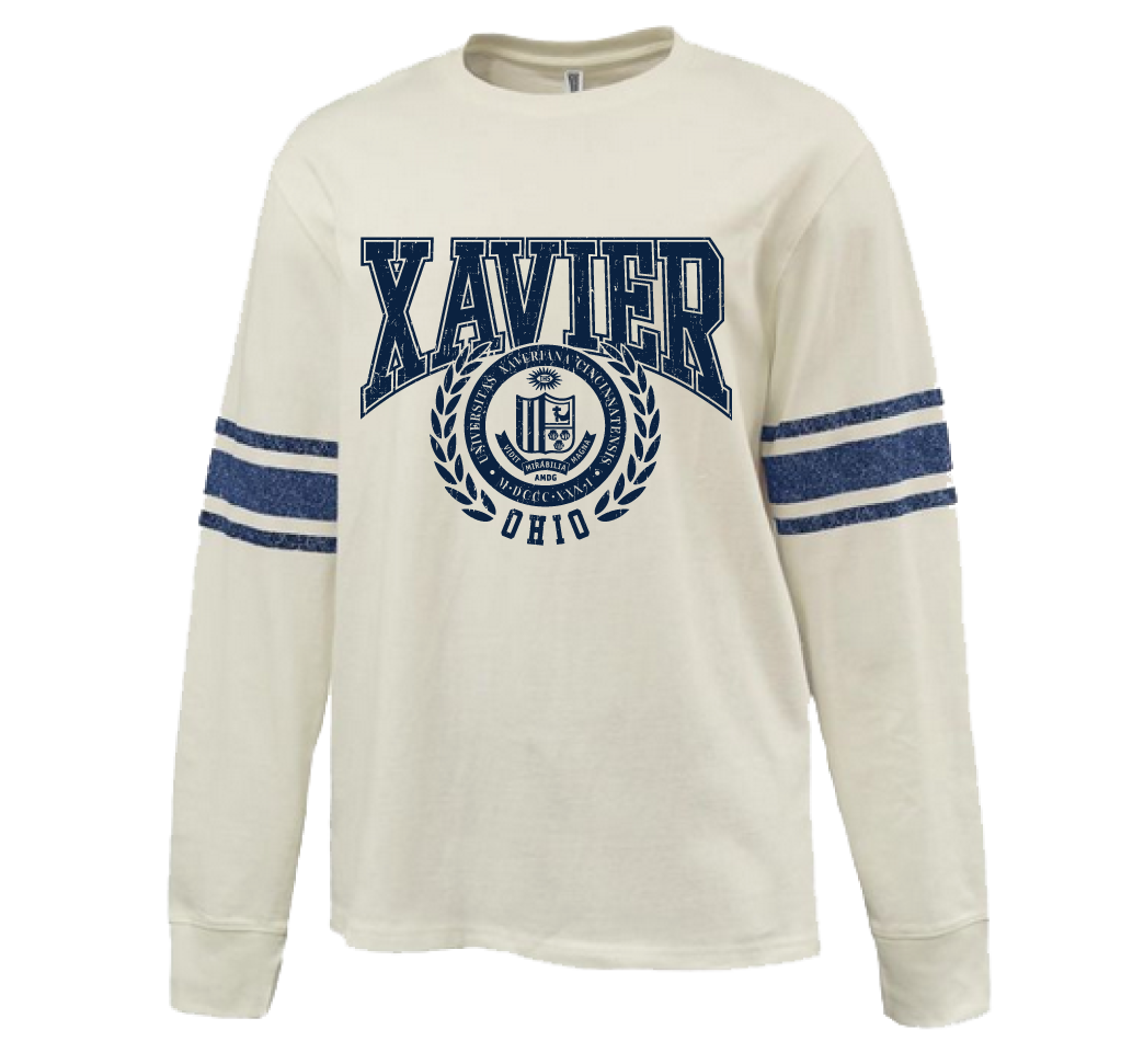 Xavier University Seal Archive Long Sleeve | Cincy Shirts