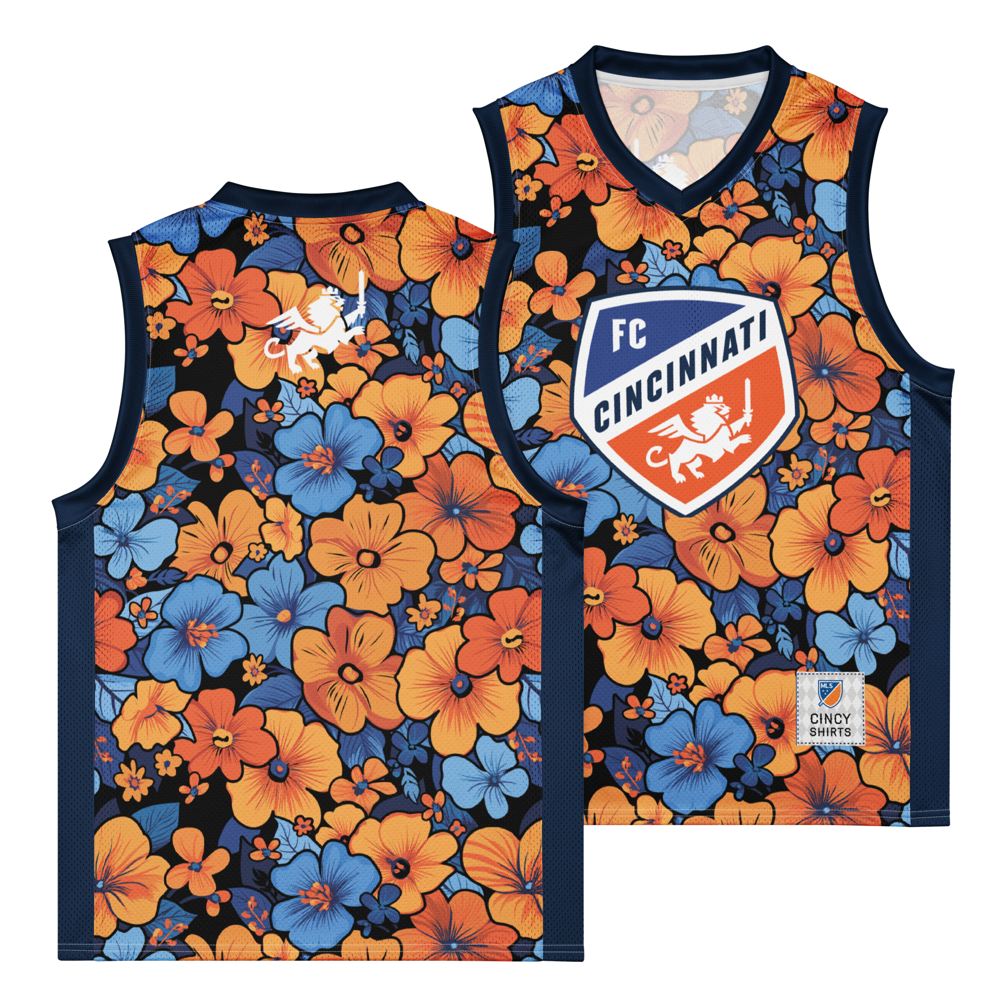 Fcc Floral Basketball Jersey