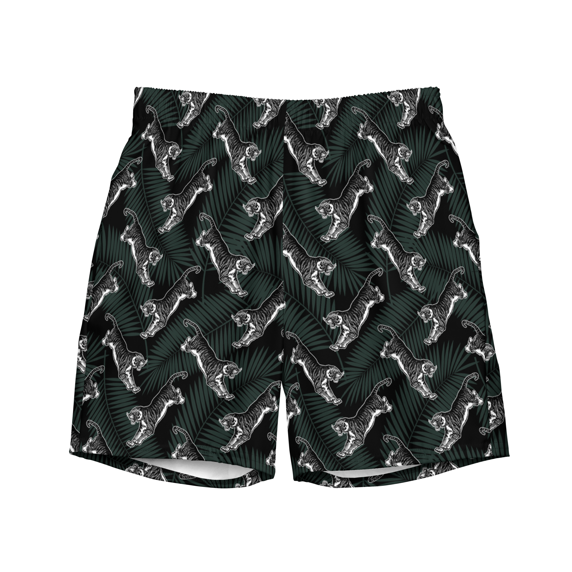 Cincinnati Football Hawaiian Men's Swim Trunks | Cincy Shirts