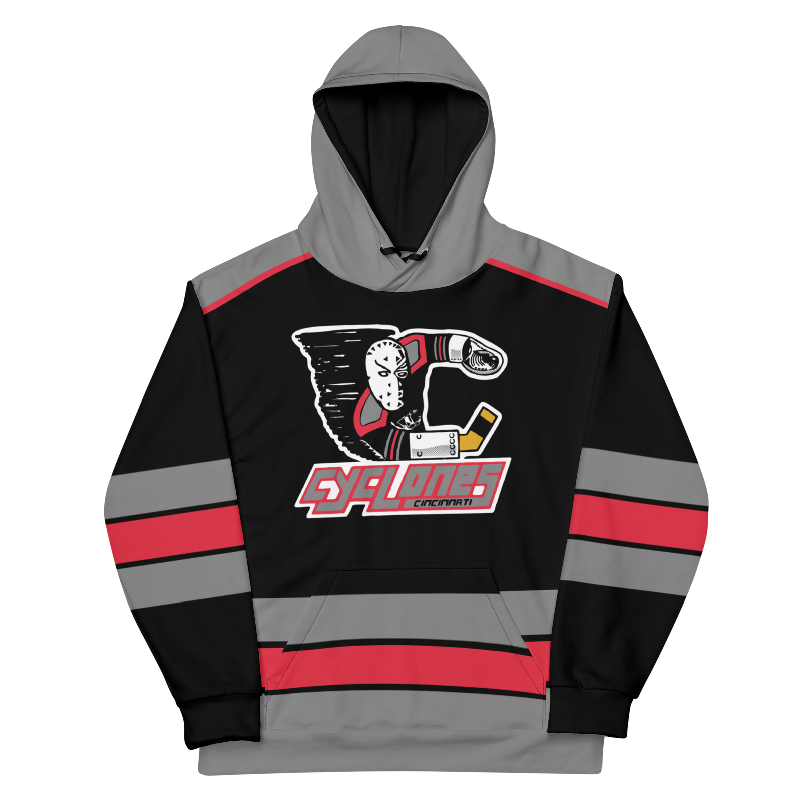 Cincinnati Cyclones Retro Hoodie | Hockey Apparel | Cincy Shirts