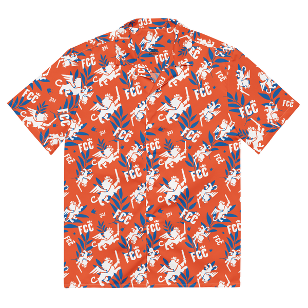Home Products Orange Tropical FC Cincinnati Button Down