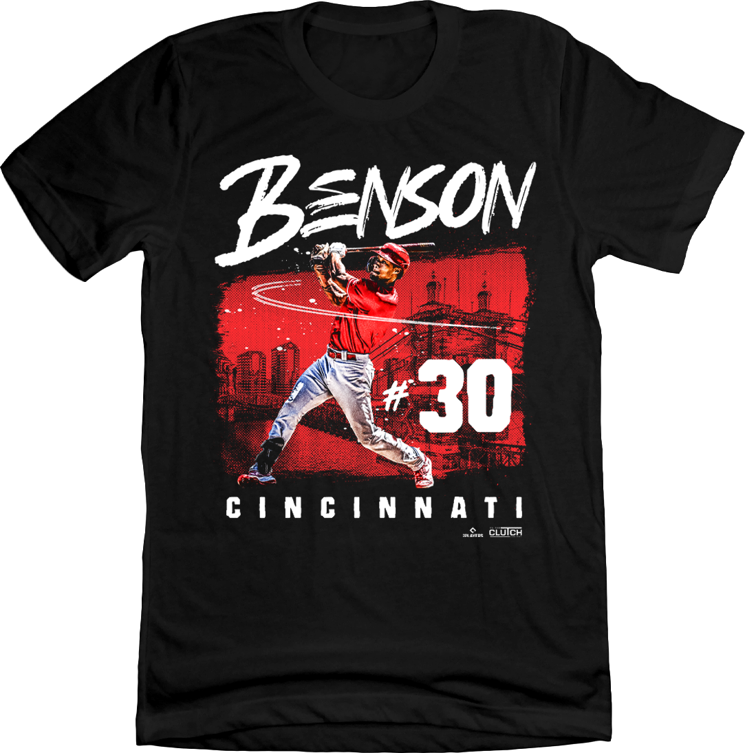 Will Benson Relentless Spirit Grunge MLBPA Tee | Cincy Shirts