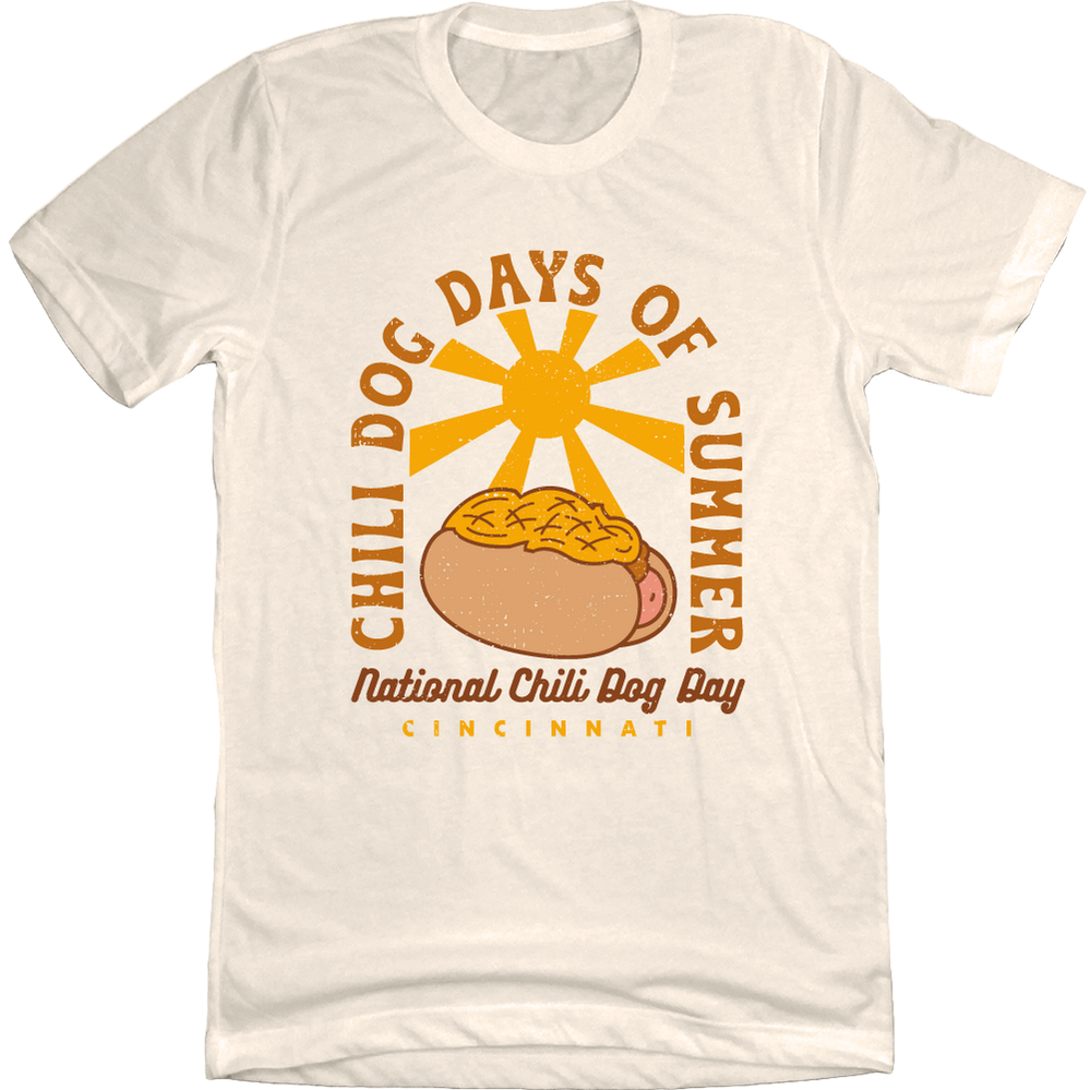 Chili Dog Days Of Summer Tee | Cheese Coney Apparel | Cincy Shirts