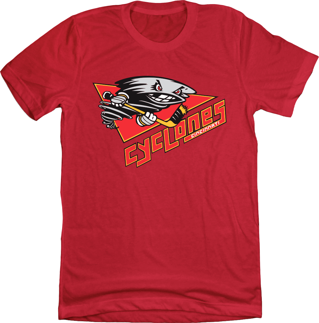 Cincinnati Cyclones Vintage Logo Tee | Hockey Apparel | Cincy Shirts