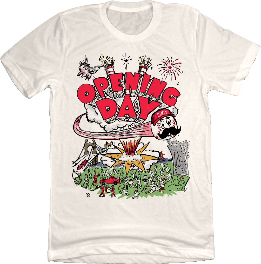 Opening Day Madness: Cincinnati Baseball Chaos Tee | Cincy Shirts