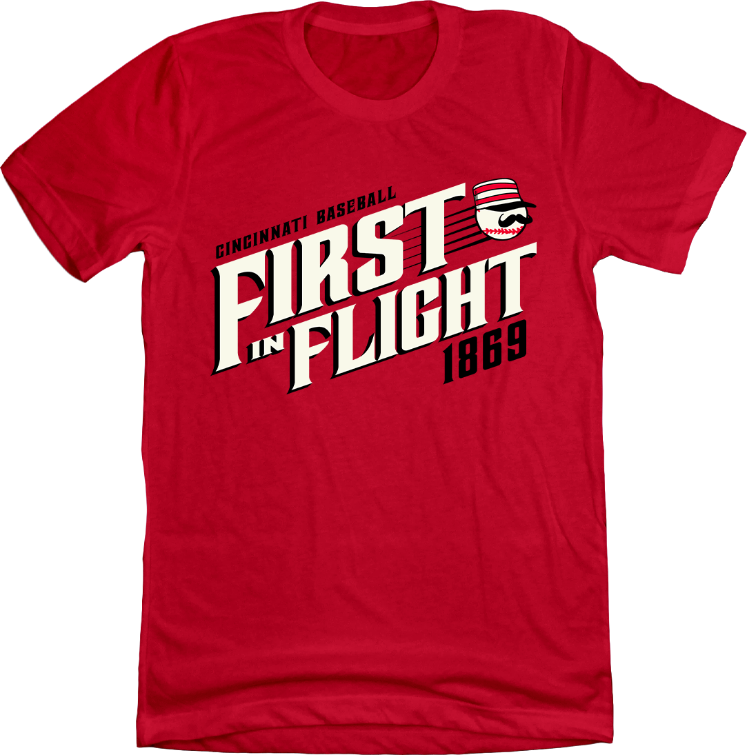 First In Flight Tee | Cincinnati Baseball Apparel | Cincy Shirts