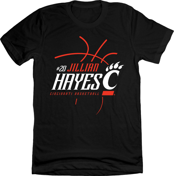 Jillian Hayes UC Down the Paint | Cincy Shirts