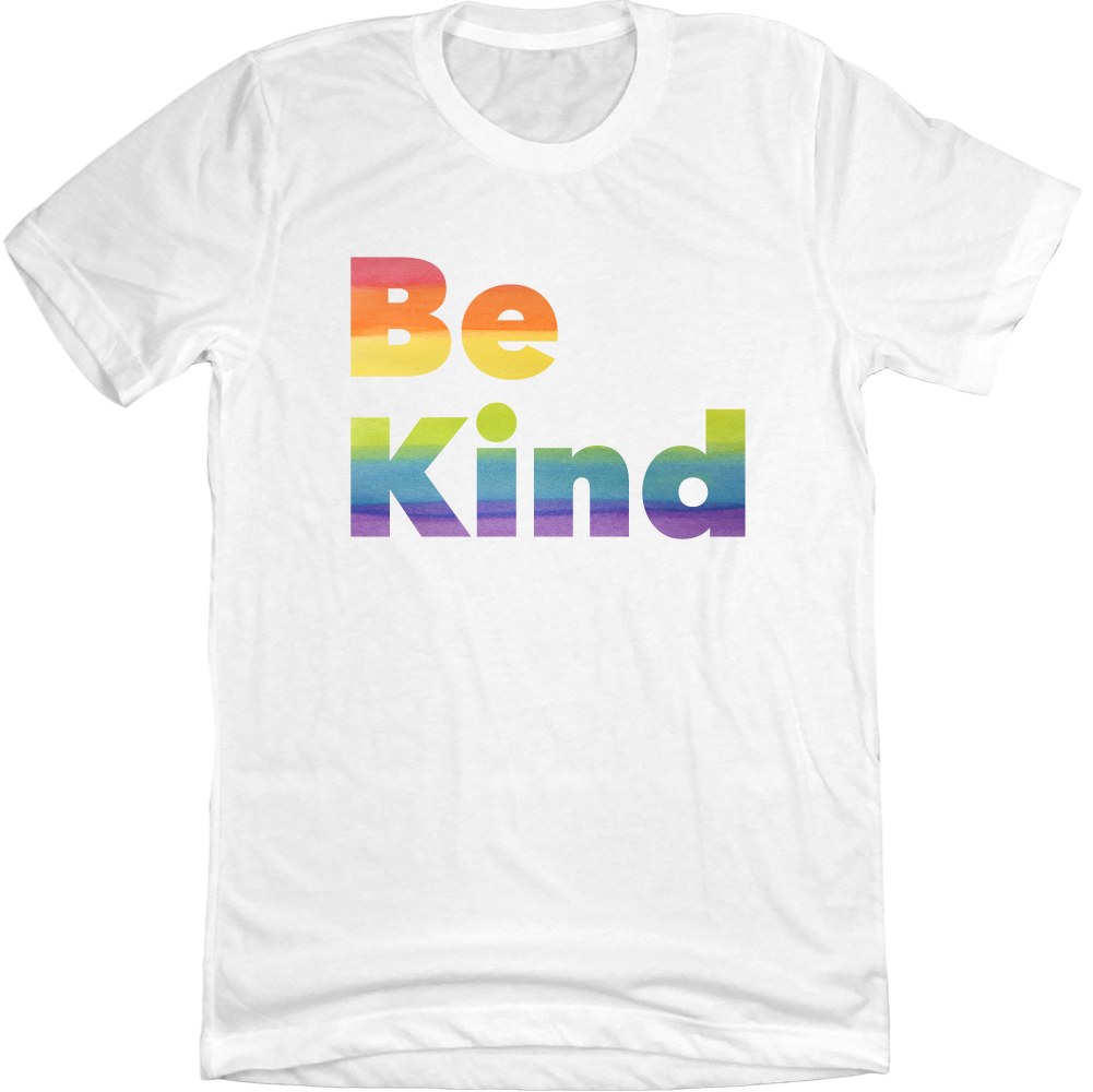 Be Kind Rainbow Block | Pride Apparel | Cincy Shirts