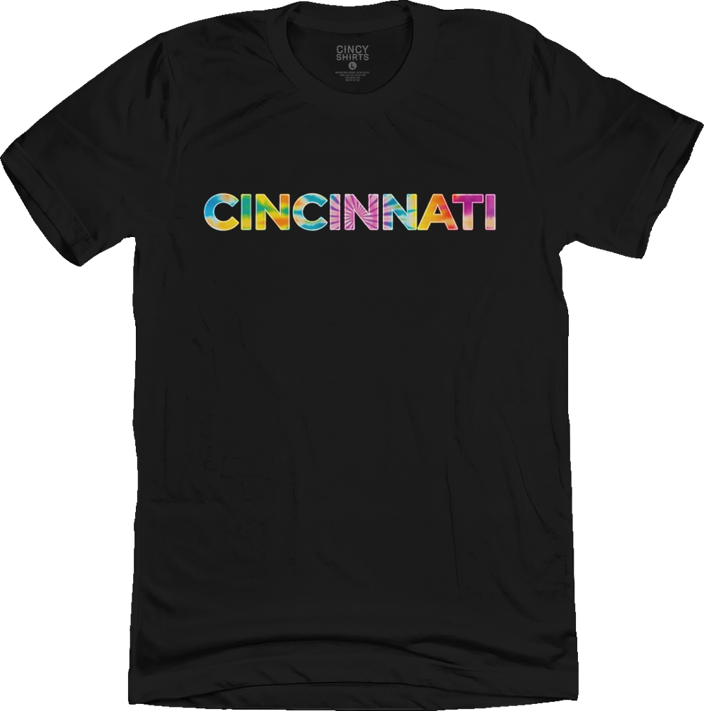 Tie Dye Cincinnati Sign | Cincy Shirts