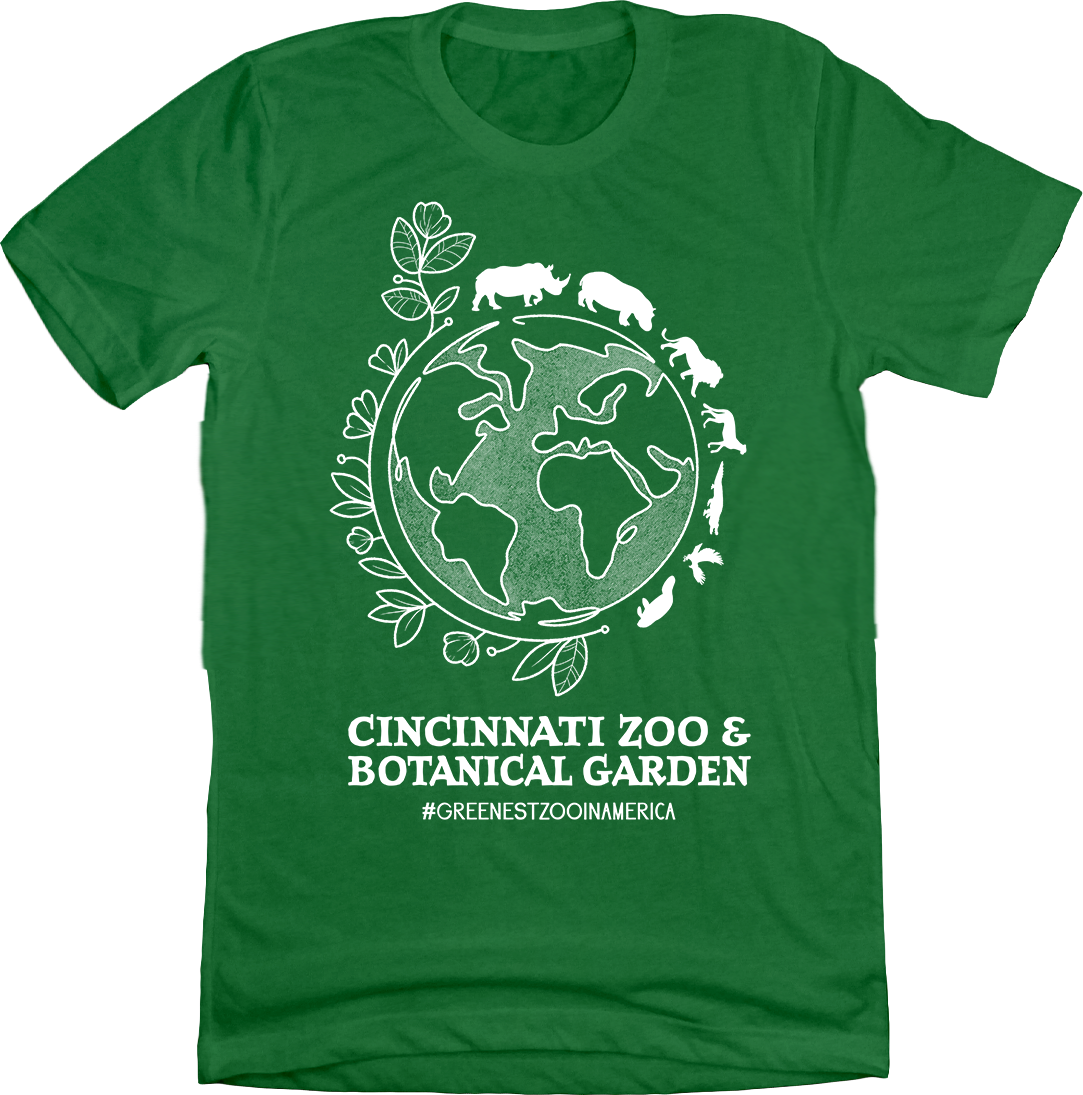 #GreenestZooInAmerica Tee | Cincinnati Zoo Apparel | Cincy Shirts