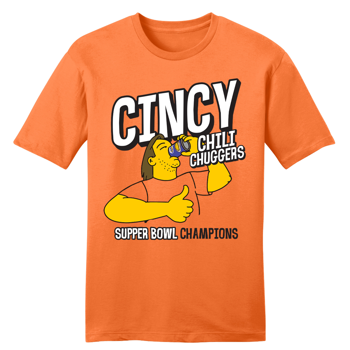 Chili Chuggers | Cincinnati Football + Food Apparel | Cincy Shirts