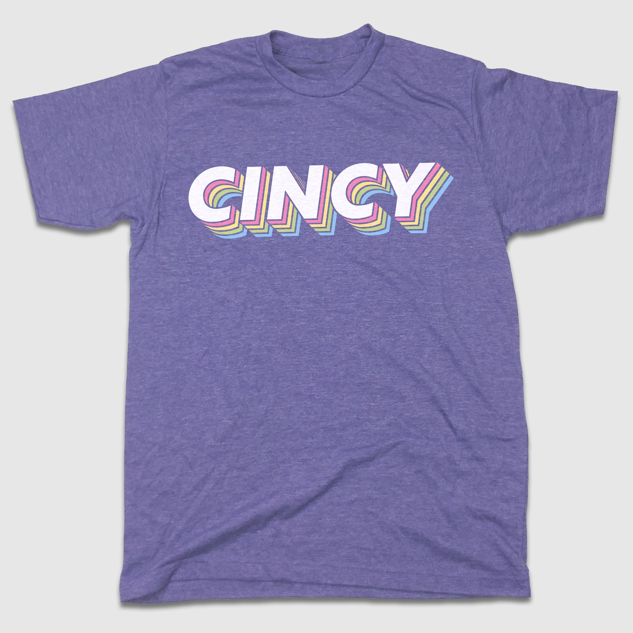 CINCY 3D Retro Logo Tees | Cincinnati Spirit Apparel | Cincy Shirts