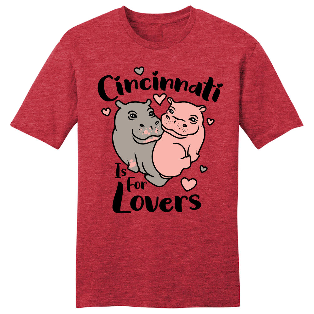 Cincinnati is For Lovers | Valentine's Day Apparel | Cincy Shirts
