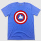 Captain U.S.A. Flying Pig Shield Tee | Americana Gear | Cincy Shirts