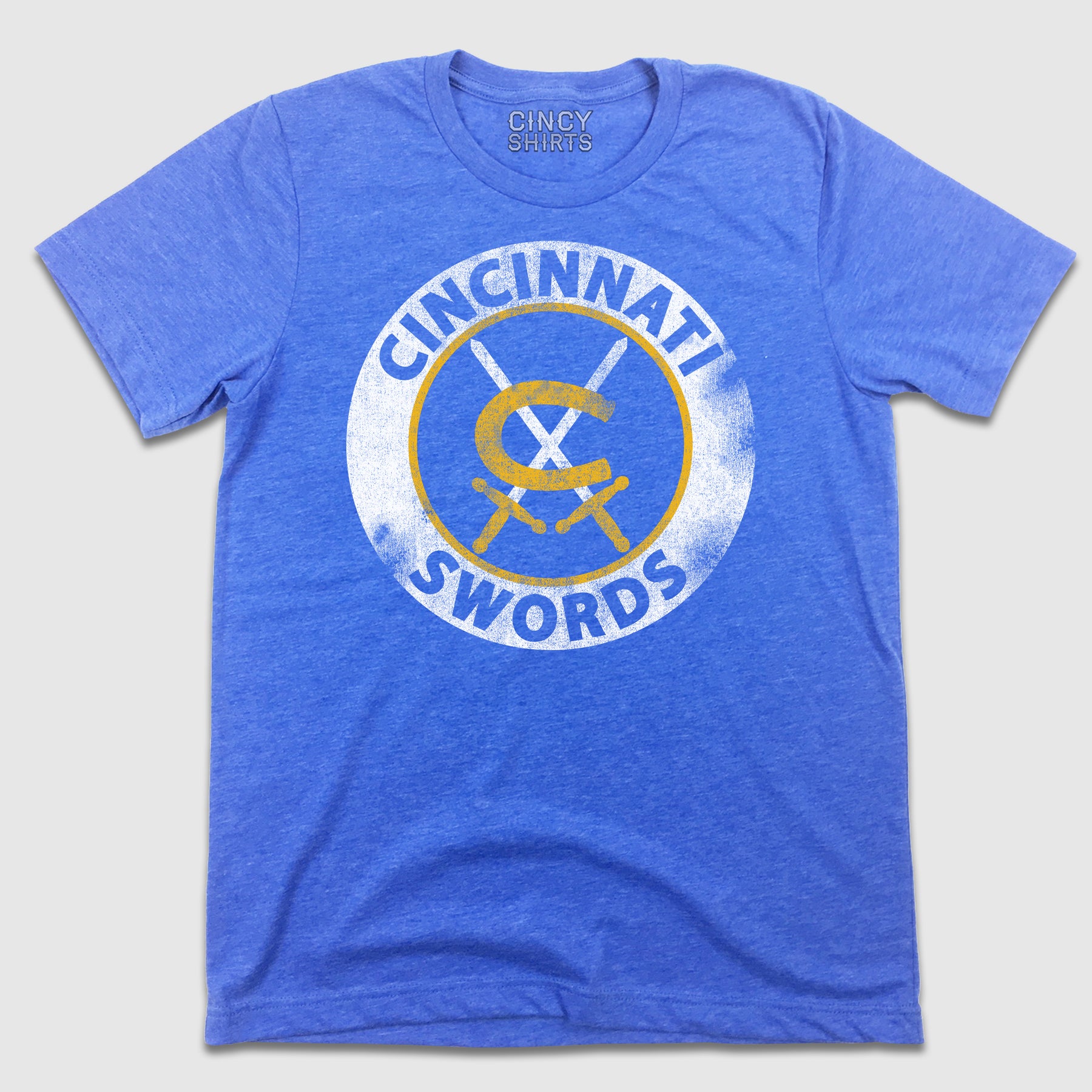 Cincinnati Swords Vintage Logo | Hockey Apparel | Cincy Shirts