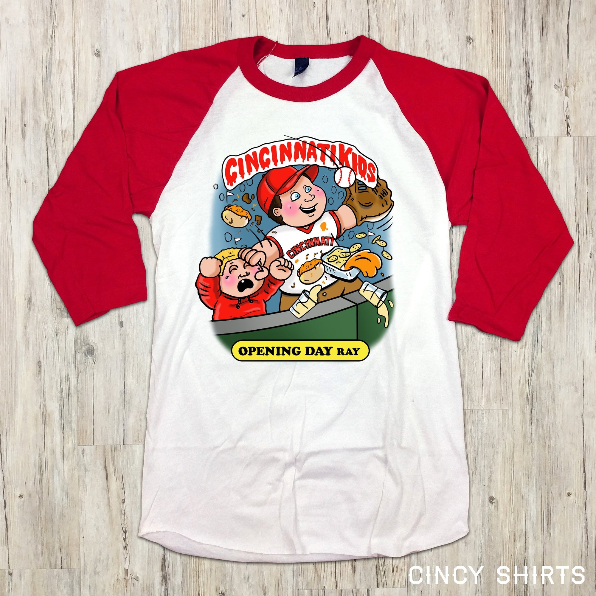 Cincinnati Kids - Opening Day Ray | Baseball Apparel | Cincy Shirts