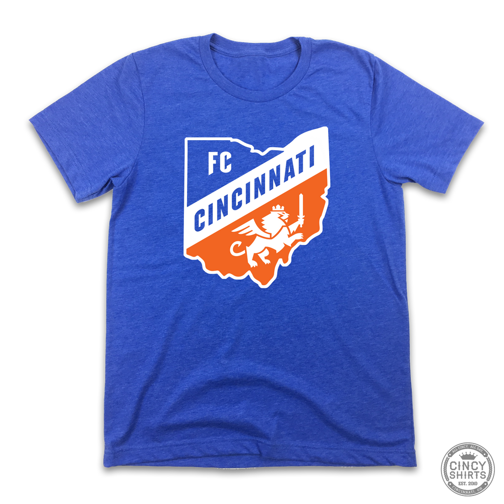FC Cincinnati Ohio Logo | Official MLS Apparel | Cincy Shirts