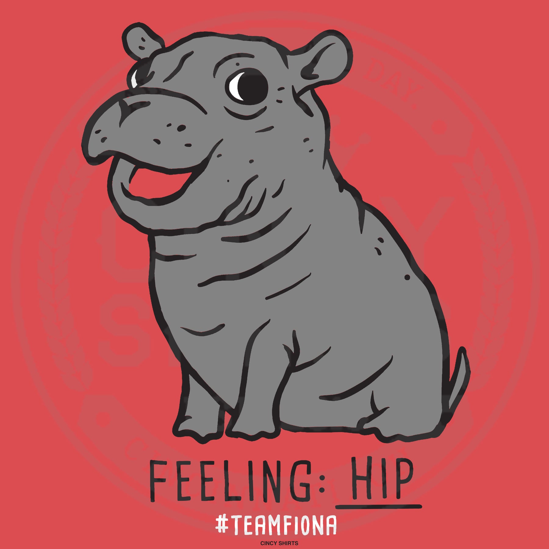Fiona The Hippo | Team Fiona | Cincinnati Zoo | Cincy Shirts