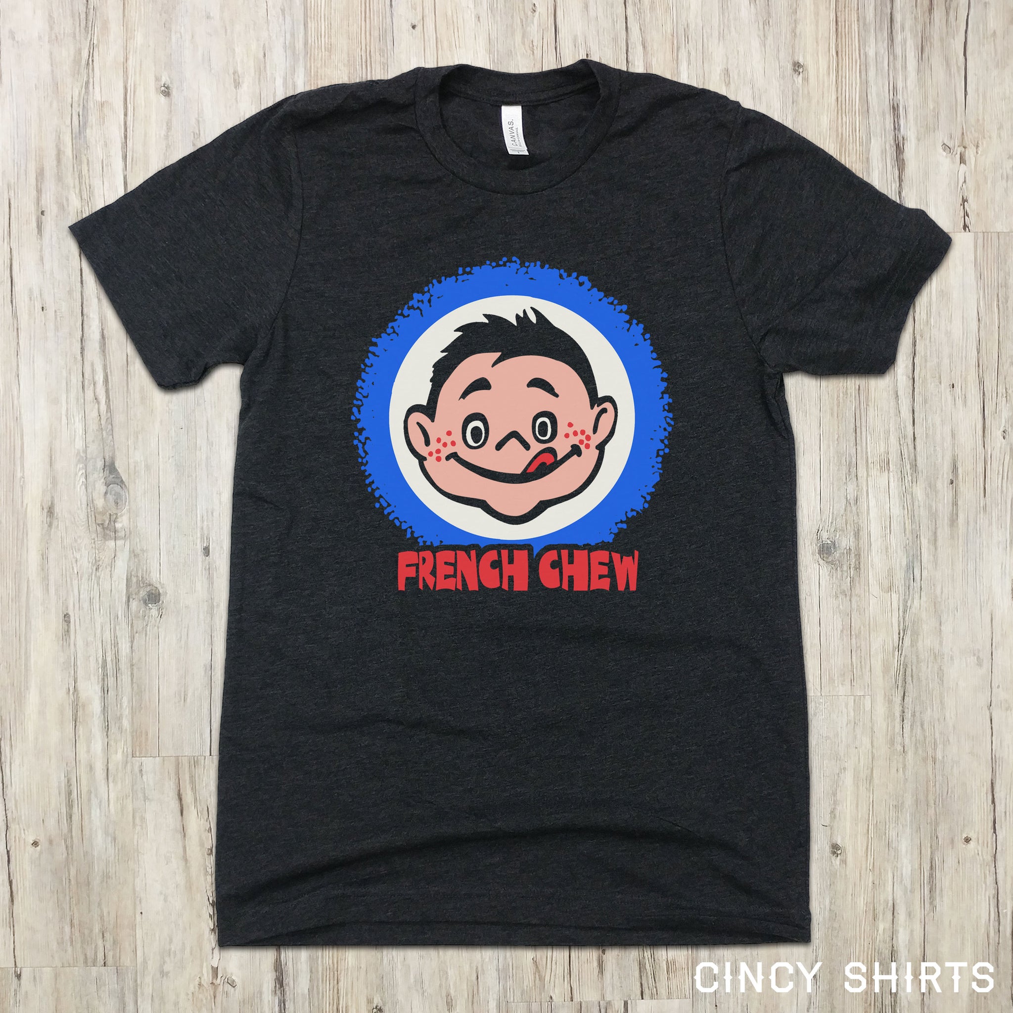 French Chew Boy | Doscher's Candies Apparel | Cincy Shirts
