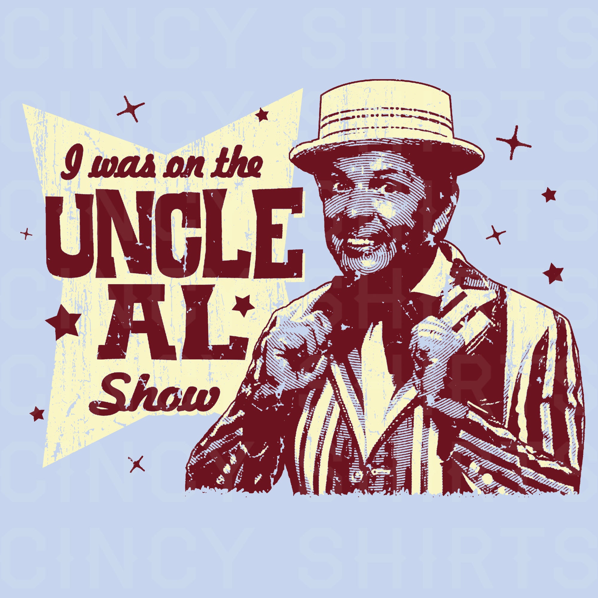 I Was on the Uncle Al Show Tee | Cincinnati Spirit | Cincy Shirts