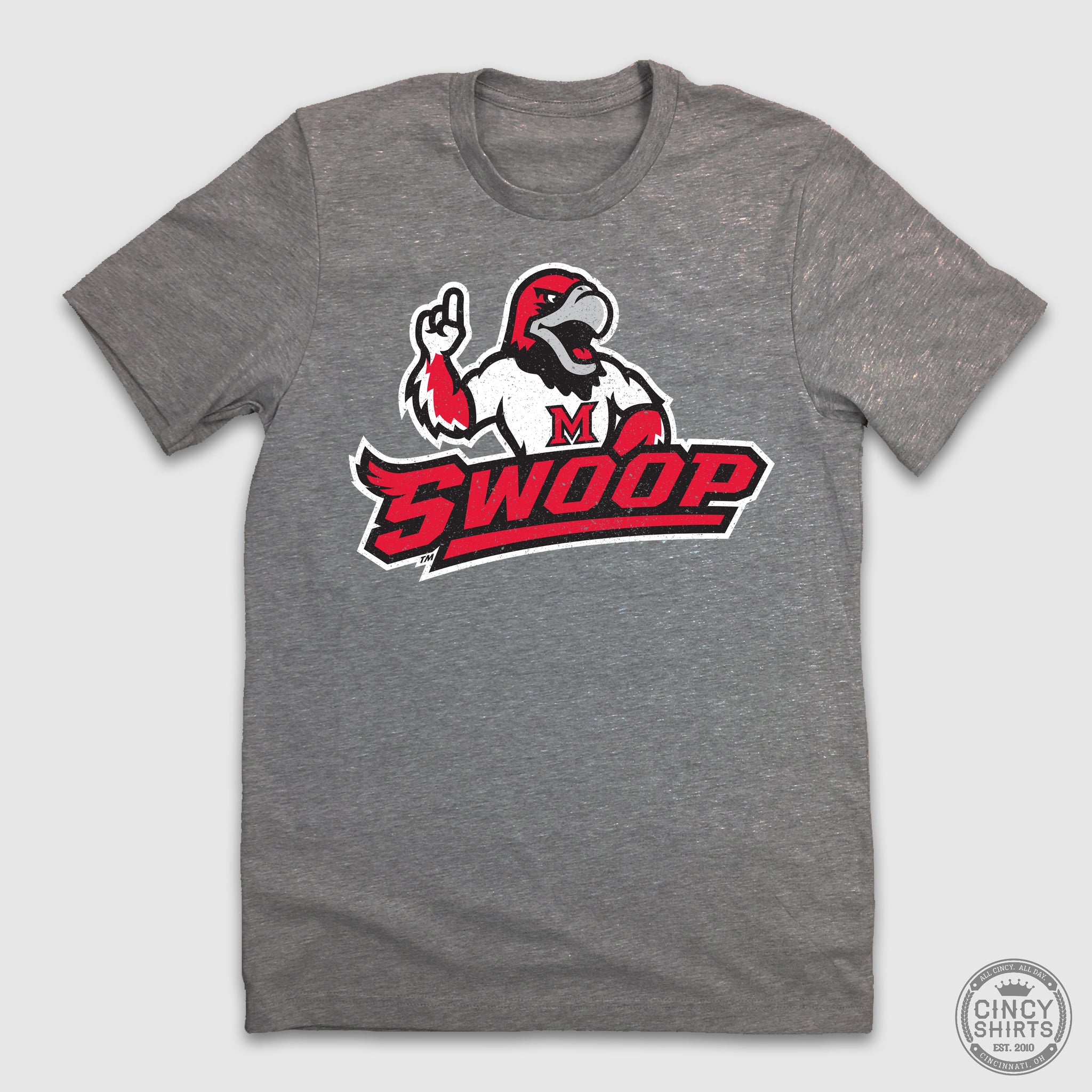 Miami University Redhawks Swoop | College Apparel | Cincy Shirts