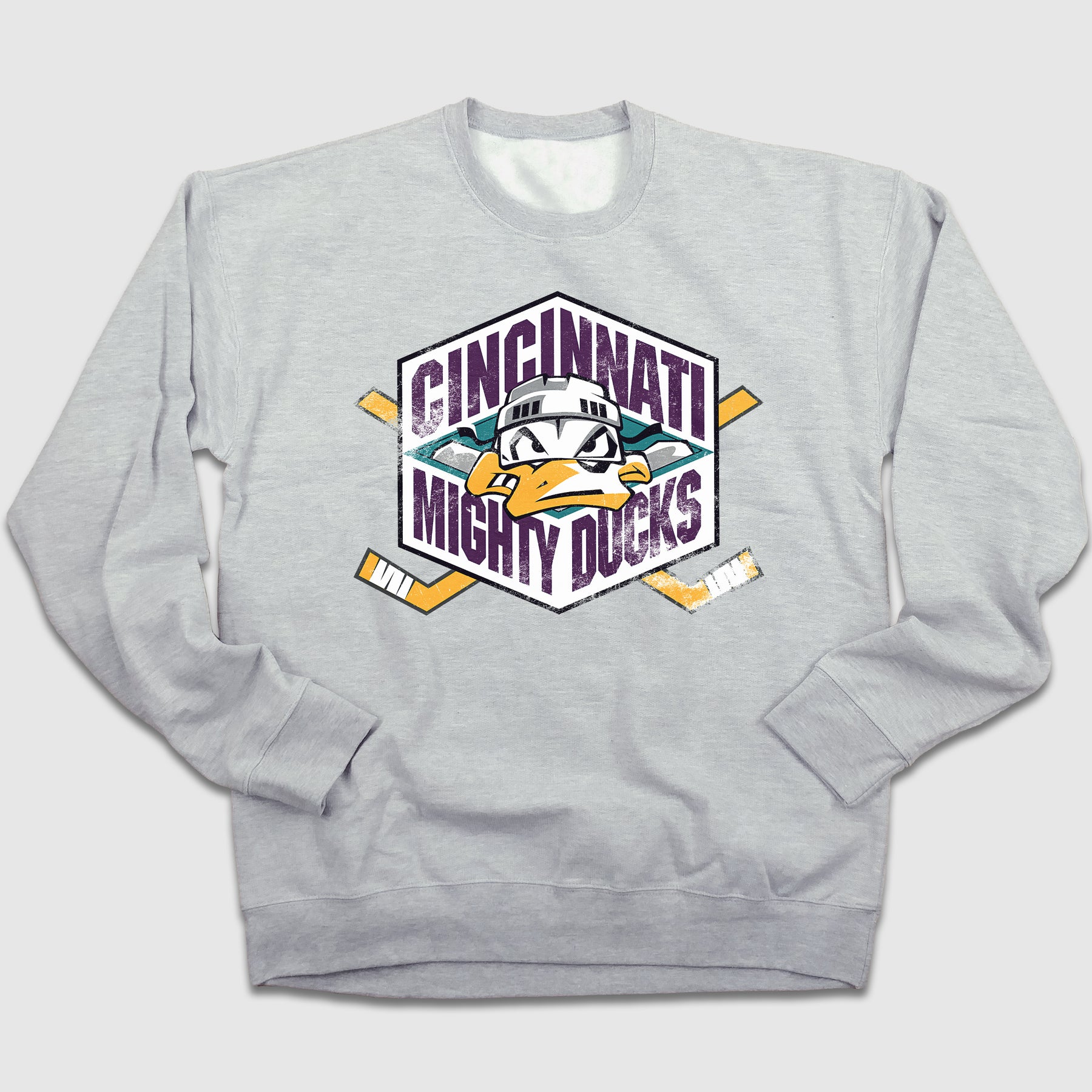 Cincinnati Mighty Ducks Sweatshirt | Hockey Apparel | Cincy Shirts