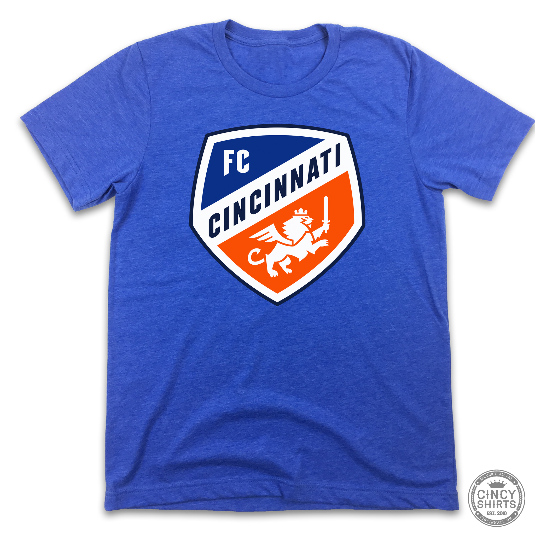 Official FC Cincinnati Crest Logo | Black MLS Apparel | Cincy Shirts