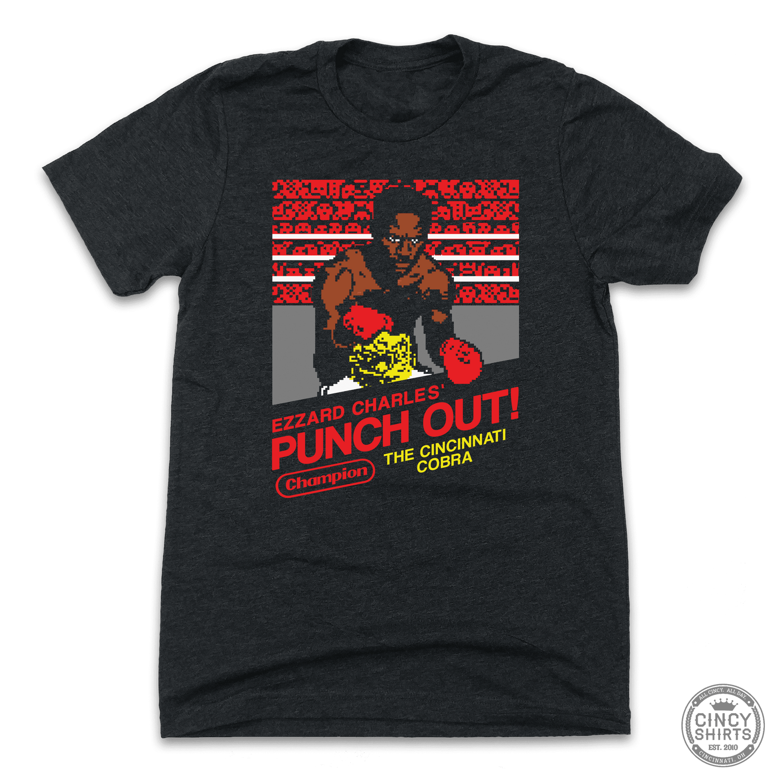 Ezzard Charles' Punch Out! | Cincinnati Video Games | Cincy Shirts