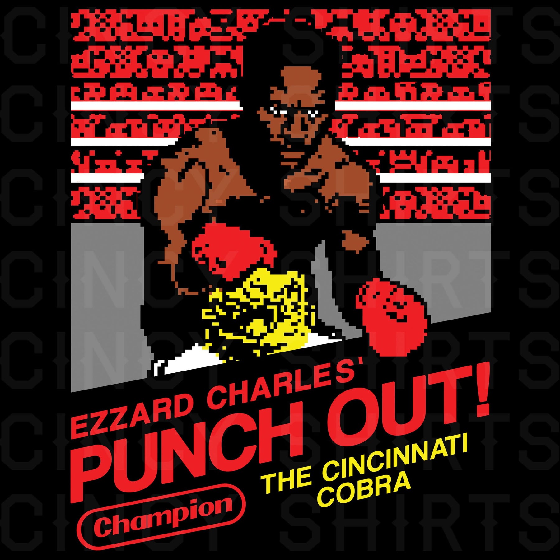 Ezzard Charles' Punch Out! | Cincinnati Video Games | Cincy Shirts