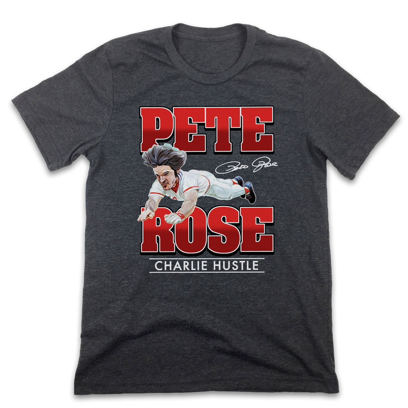 Pete Rose - Shirts, Baseball Raglans | Cincy Shirts | Cincy Shirts