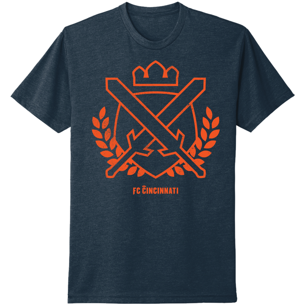 FC Cincinnati Sword Crown Branches | Official Apparel | Cincy Shirts