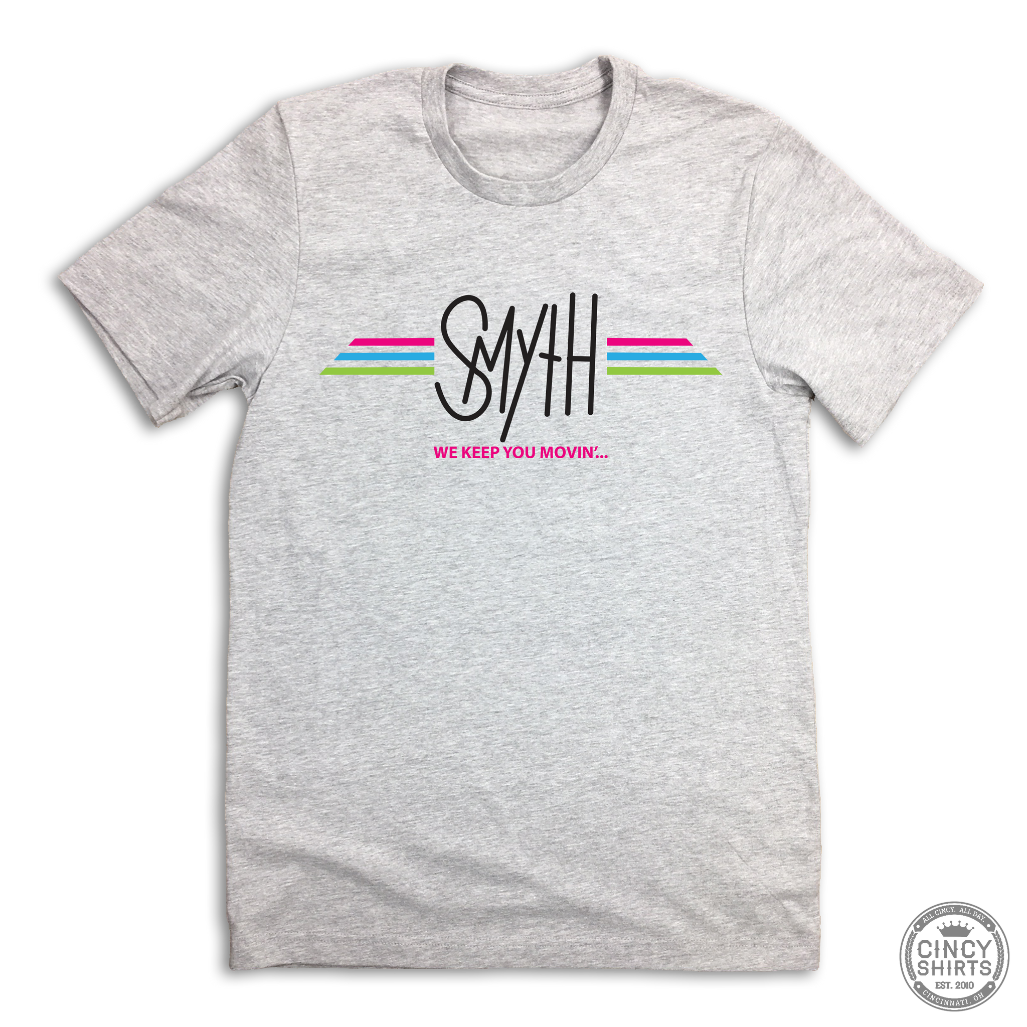 Smyth 80's Logo | Smyth Automotive Apparel | Cincy Shirts