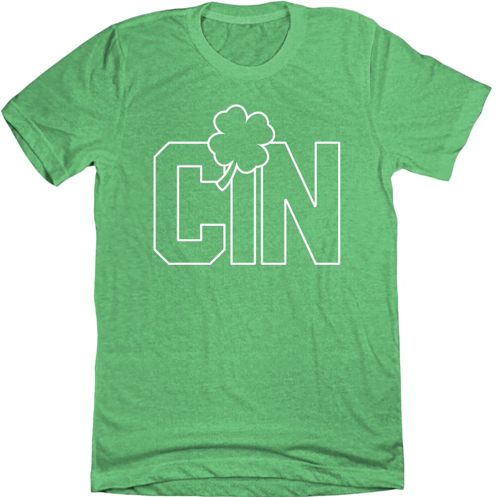CIN Clover | St. Paddy's Day Tee | Cincy Shirts