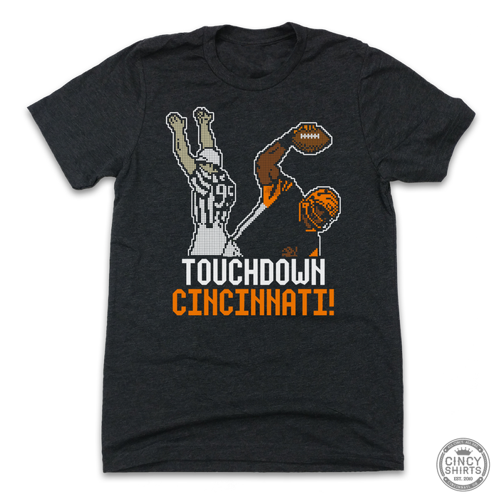 Touchdown Tecmo Tee | Cincinnati Football Apparel | Cincy Shirts