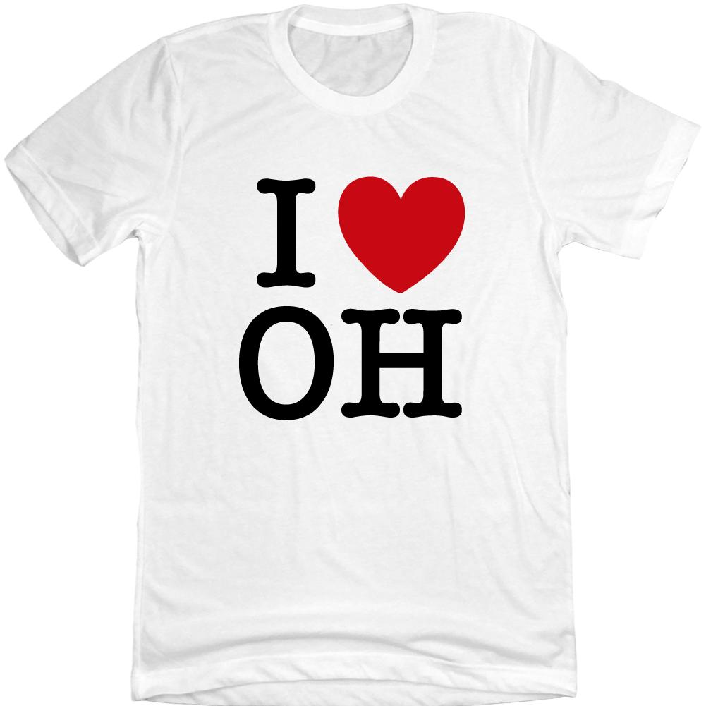 I Heart Ohio | Valentine's Day Apparel | Cincy Shirts