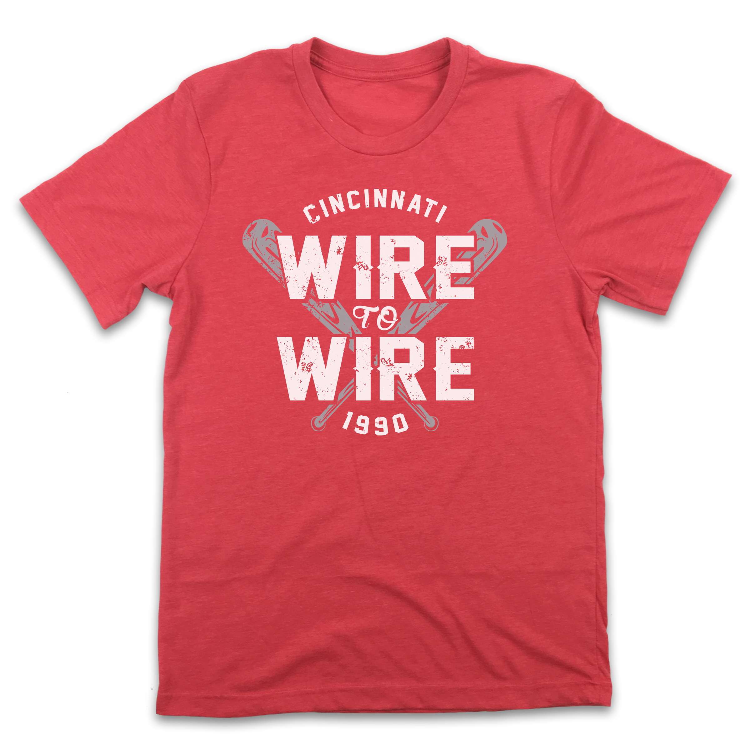 Wire To Wire T-Shirt | Cincinnati Baseball Apparel | Cincy Shirts