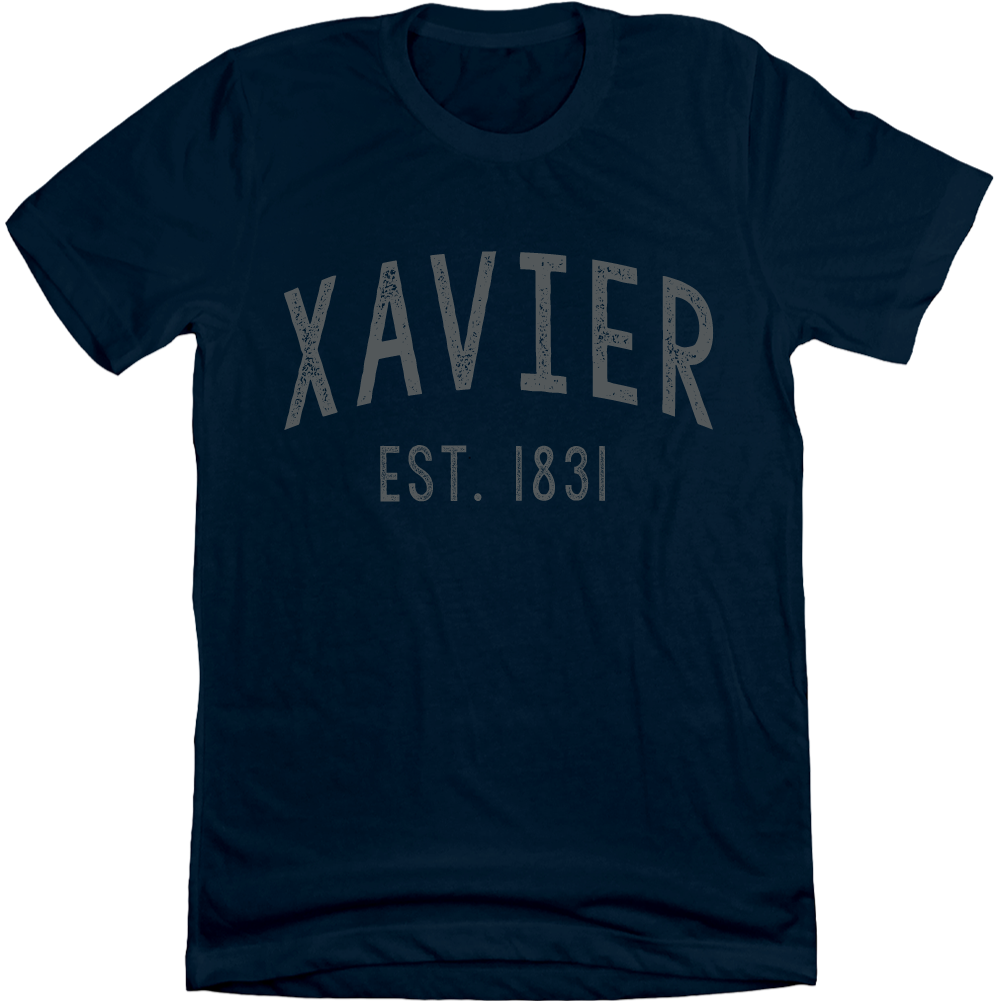 Xavier University Rustic | Xavier University Apparel | Cincy Shirts