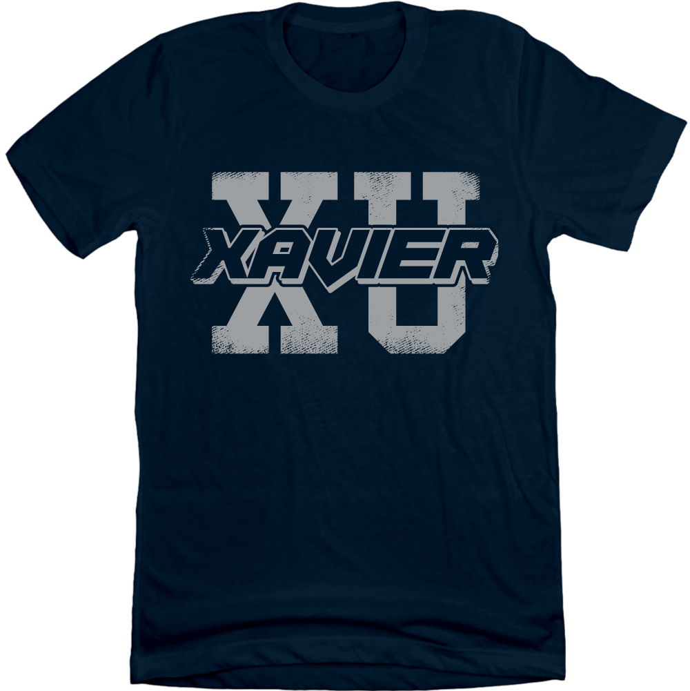 XU Sporty Logo | Xavier University Apparel | Cincy Shirts