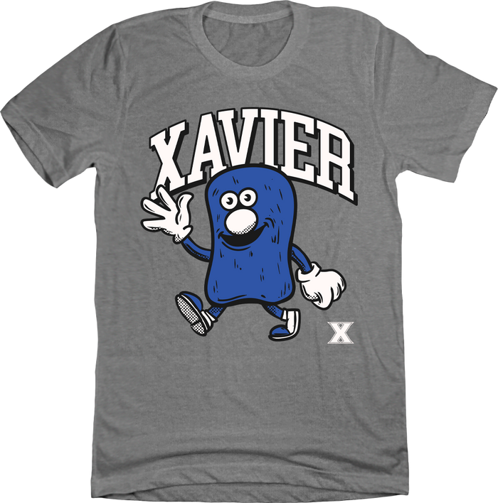 Xavier Blob Vintage Mascot | Xavier University Apparel | Cincy Shirts